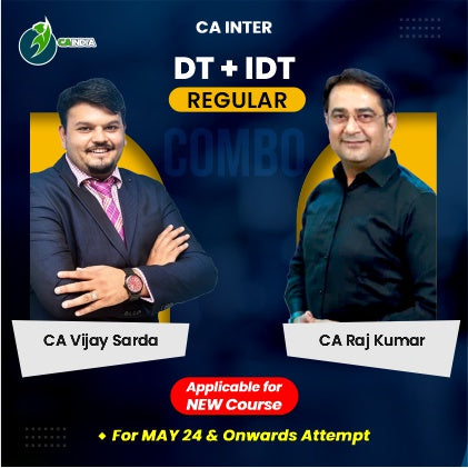 CA Inter DT CA Vijay Sarda and IDT CA Raj Kumar – CA INDIA