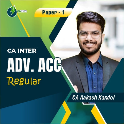CA Inter Advanced Accounting Regular Batch by CA Aakash Kandoi – CA INDIA